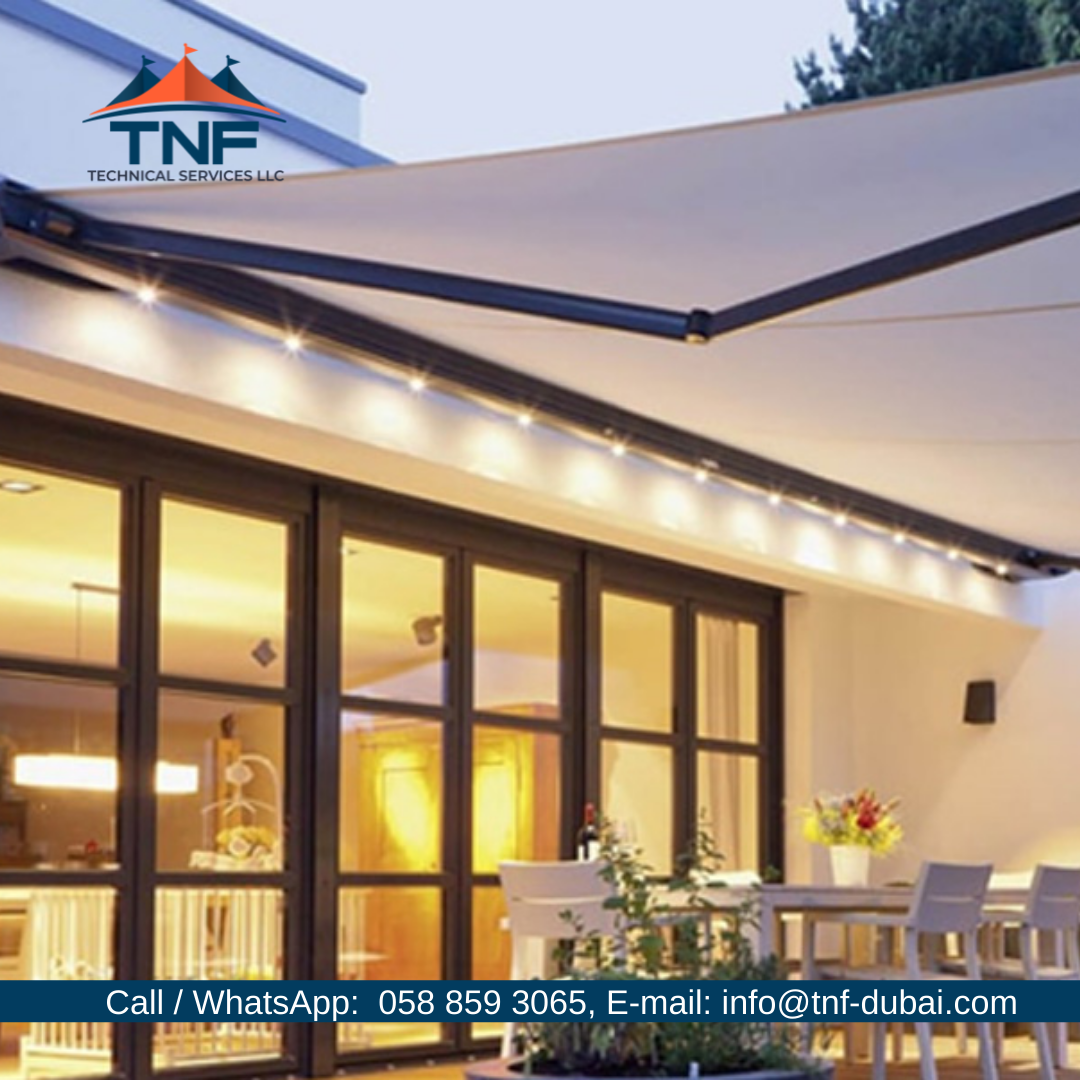 Best Awning And Canopies Shades In Dubai UAE | TNF